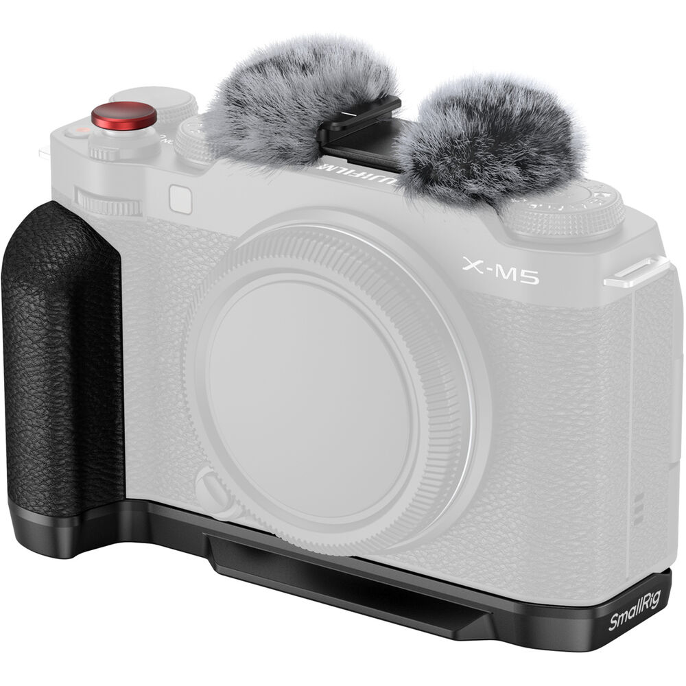 L-Shape Mount Plate with Silicone Handle for Fujifilm X-M5