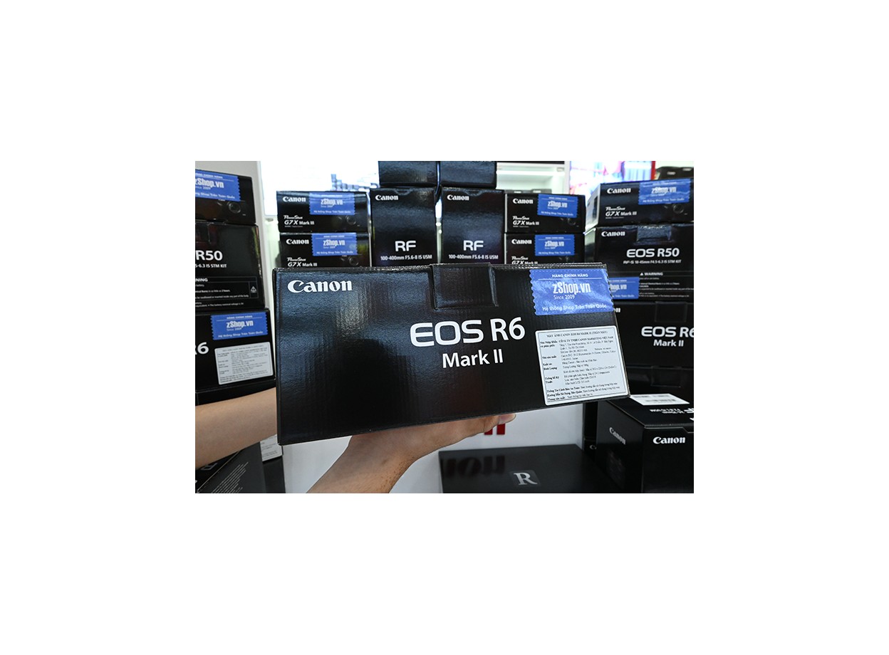 Canon R6 Mark II Chính hãng | Máy ảnh R6M2 Giá tốt - Trả góp 0%