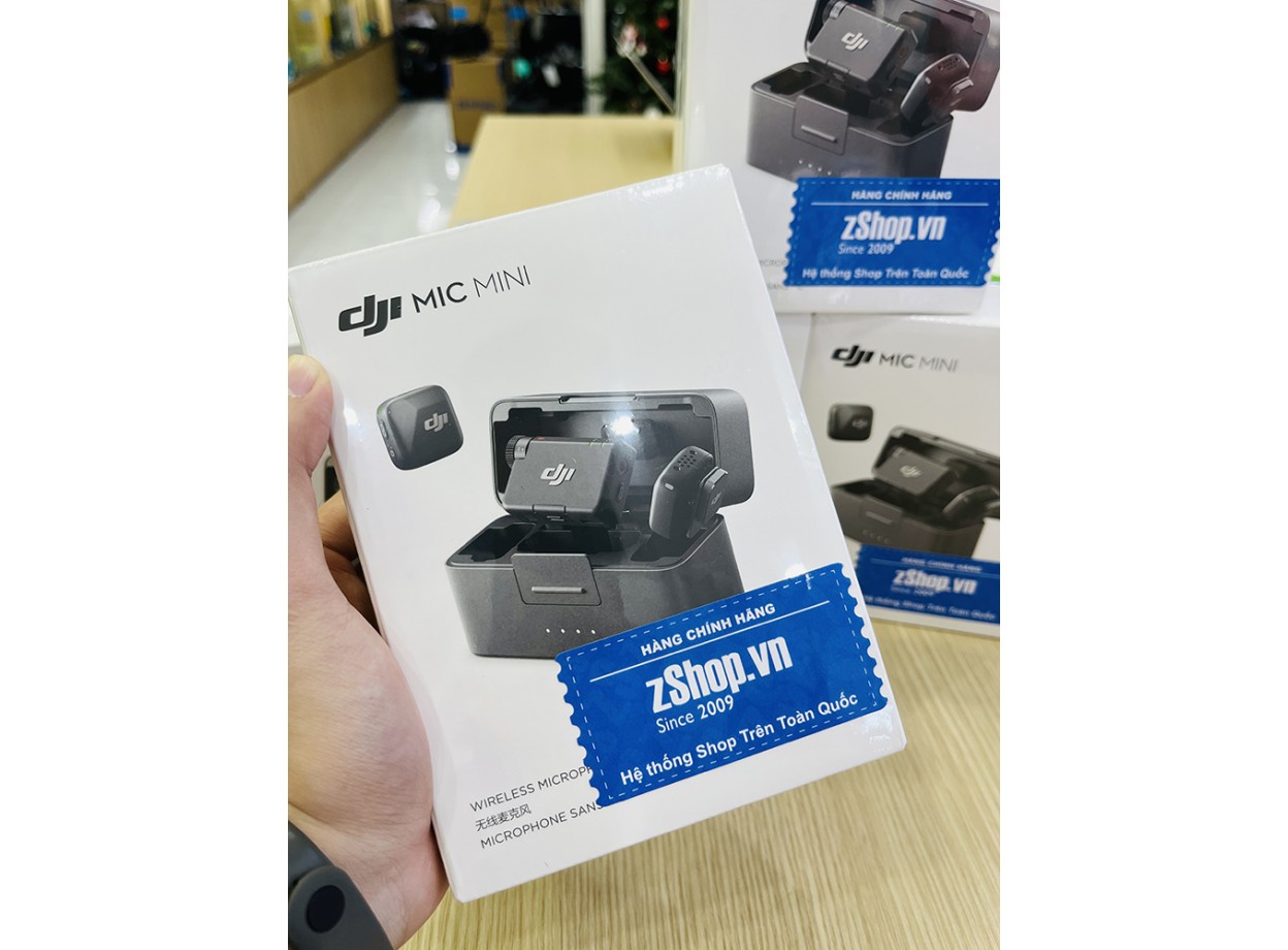 Microphone DJI Mic Mini (1TX + 1RX) | Giá tốt - Trả góp 0%