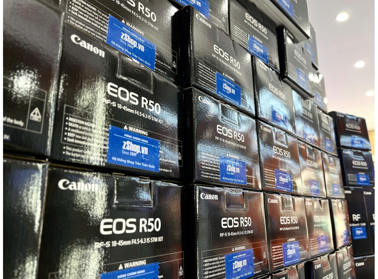 Canon R50 (Body) Chính hãng | Máy ảnh R50 Giá tốt - Trả góp 0%